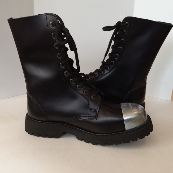 Underground | Shoes | Underground Eyelet External Steel Cap Black ...